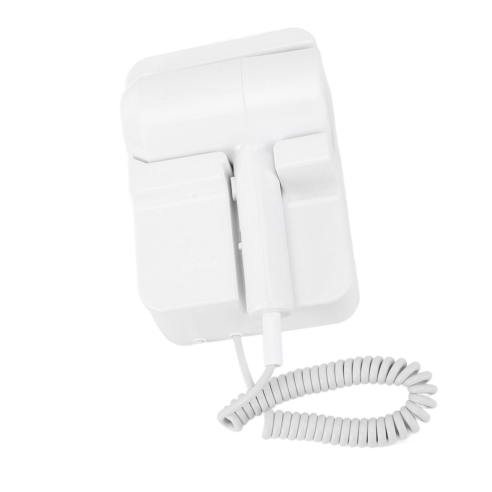 Фен 1300W с держателем, 2 уровня температуры, настенный монтаж для гостиничных ванных комнат, евроконтакт 220V