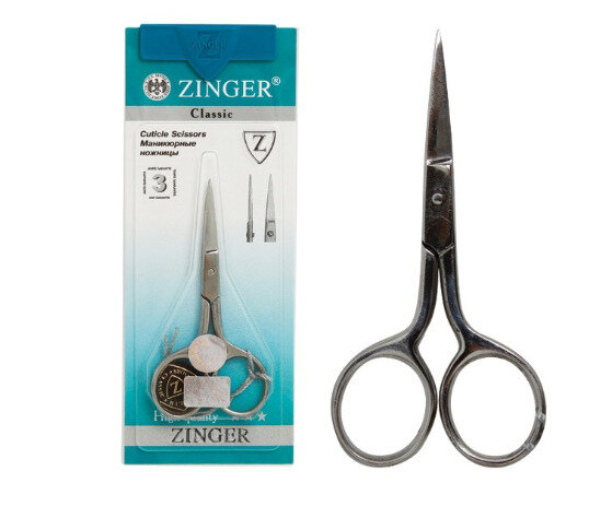 Zinger ножницы мужские заточенные 109041