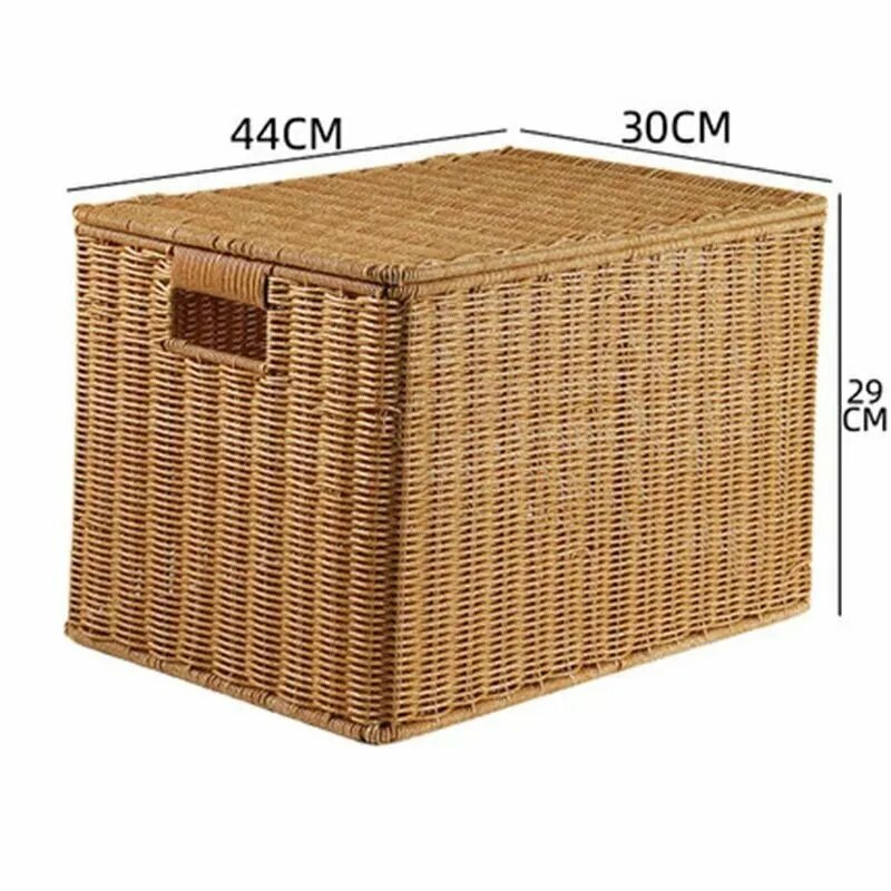 Корзина для хранения длина 44 см, ширина 30 см, высота 29 см.
