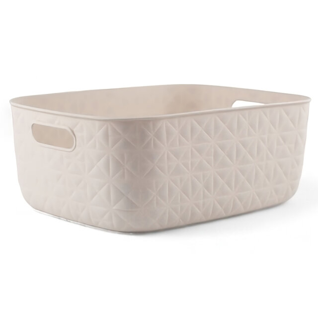 CURVER Softex M корзина 12,5 л 38х28х14см пластик бежевый для хранения дома