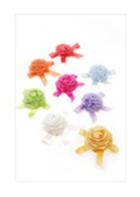 Grand Gift Бант-розочка цветная БР 20-01