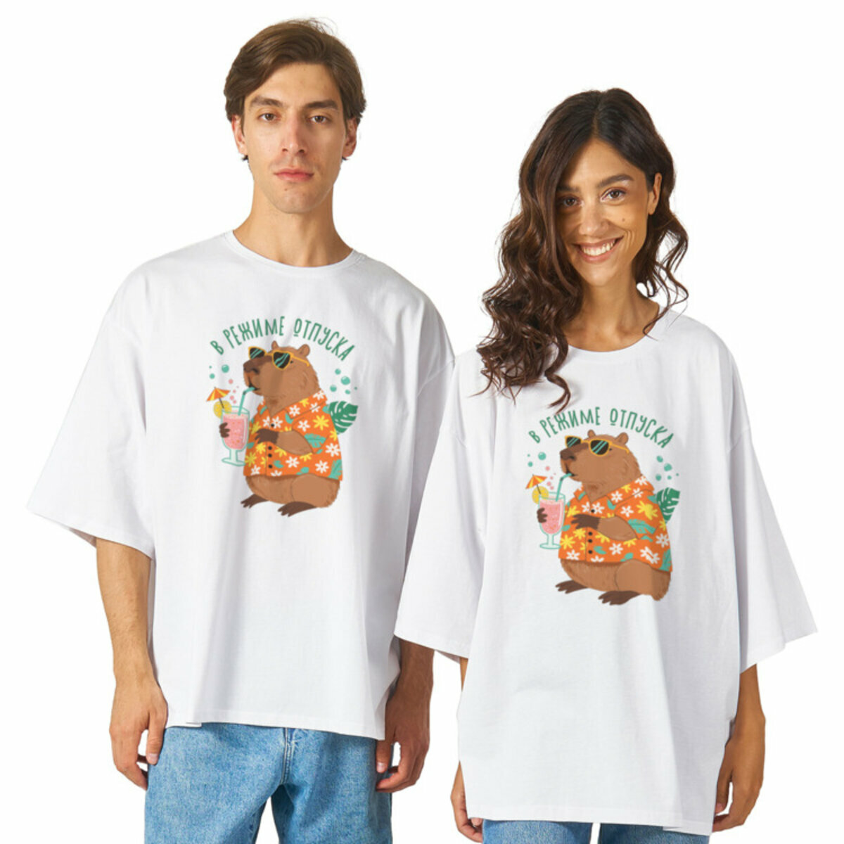 Футболка спортивная Оверсайз