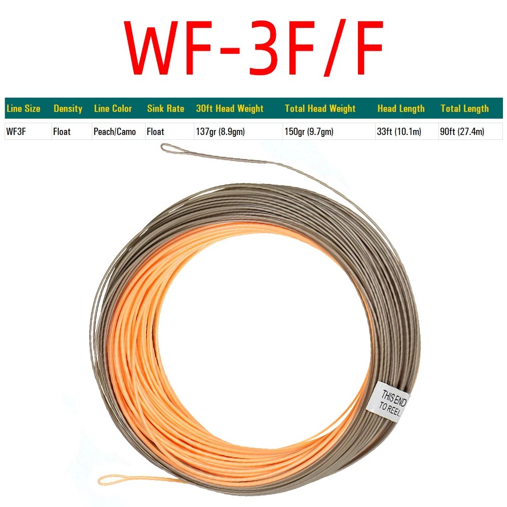 Леска ICERIO WF-3F Float Peach/Cameo 90ft