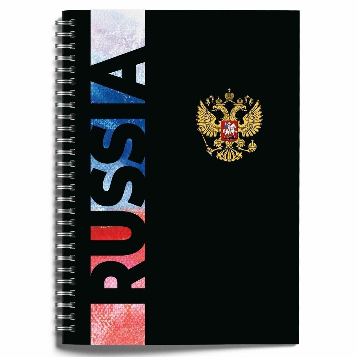 Тетрадь общая 120л, А4 inформат Герб, клетка, спираль, мелованный картон (Inft-120br), 2шт.