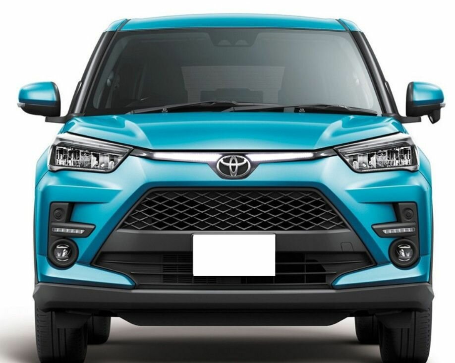 2020-2024 Toyota Raize Передняя решетка модифицированные светодиодные дневные ходовые огни поворотные сигналы желтые проточные ходовые огни