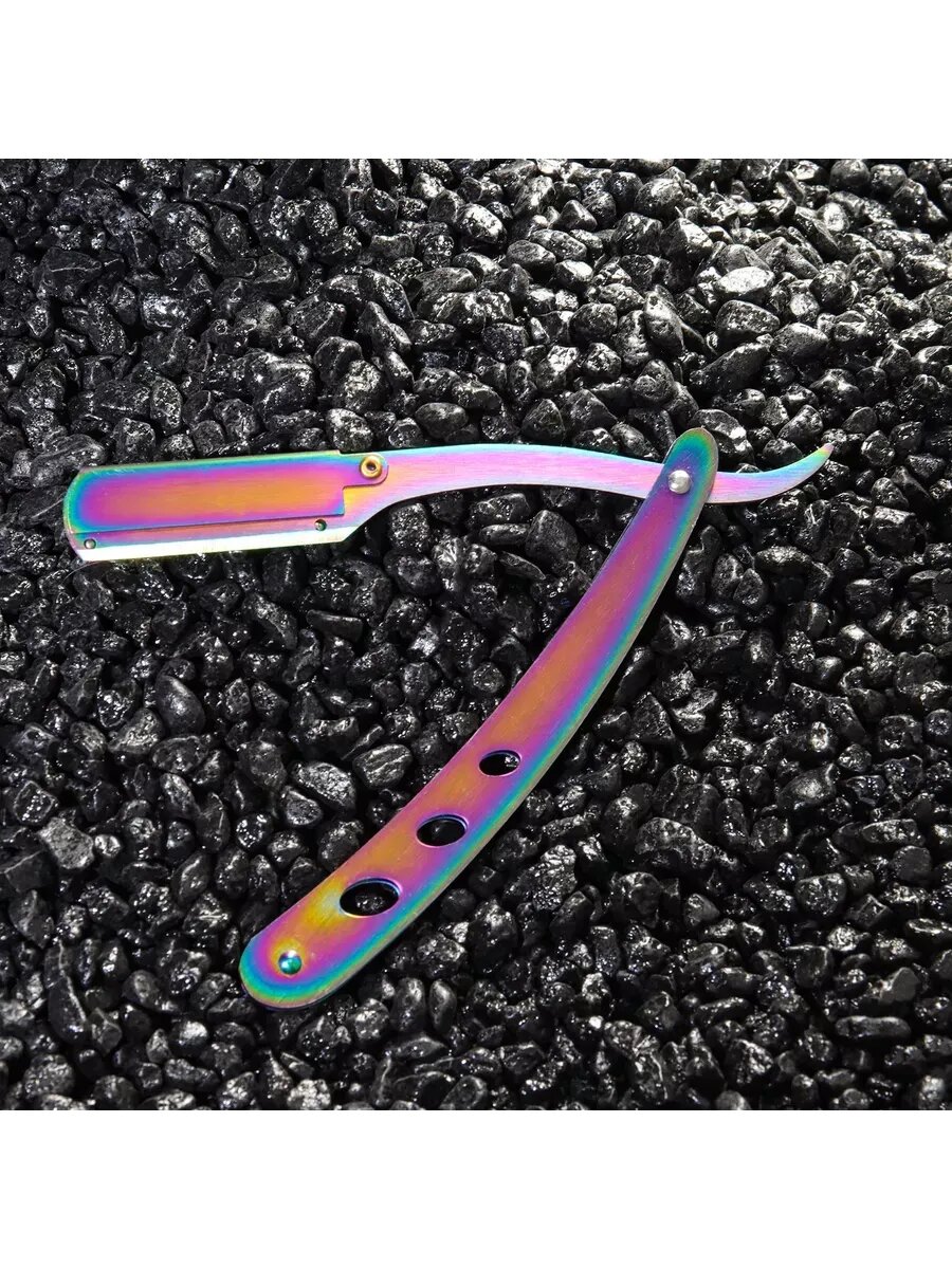 Опасная бритва Шаветт из нержавеющей стали, без лезвия