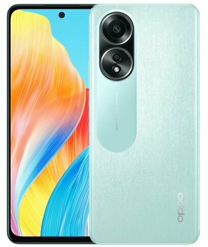 6,72" Смартфон OPPO A58 8/128 ГБ (A58) 2023, зеленый