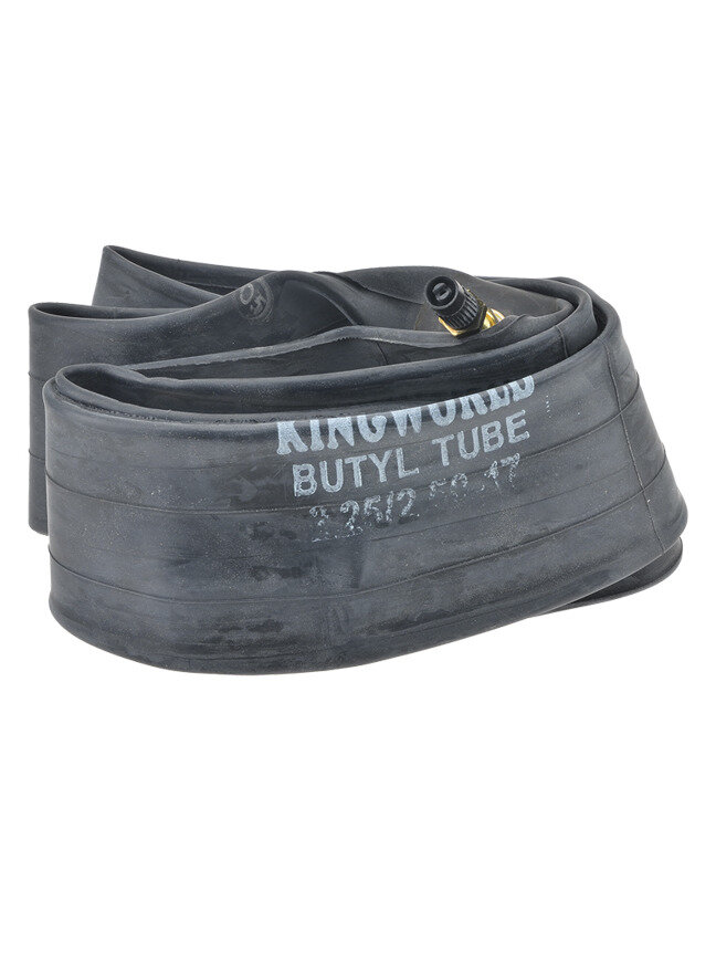 Камера 17" 2,25/2,50-17, бутил (прем. качество), вентиль TR4, Kingworld для мопеда Китаец ALPHA (Альфа)