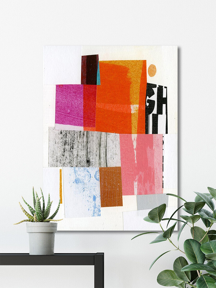 Абстракция / Кубизм, абстрактная картина / на стену, 30х40 см.