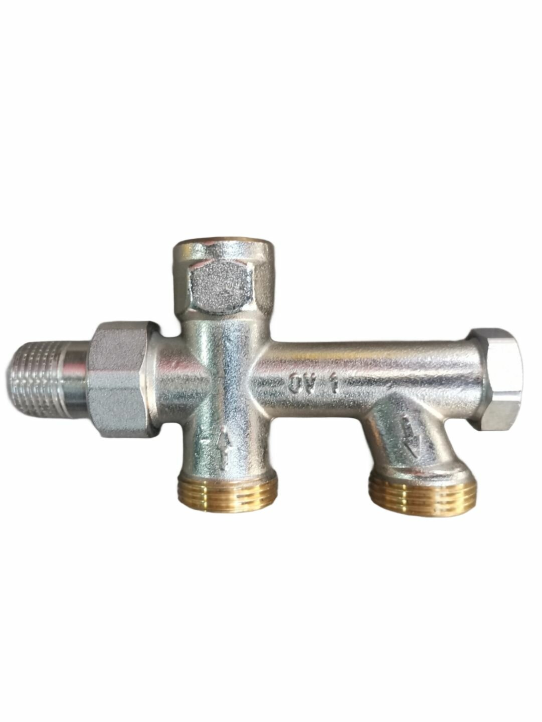 Узел терморегулирующий Oventrop Duo для двухтрубной системы 1/2*3/4НР (1013361)