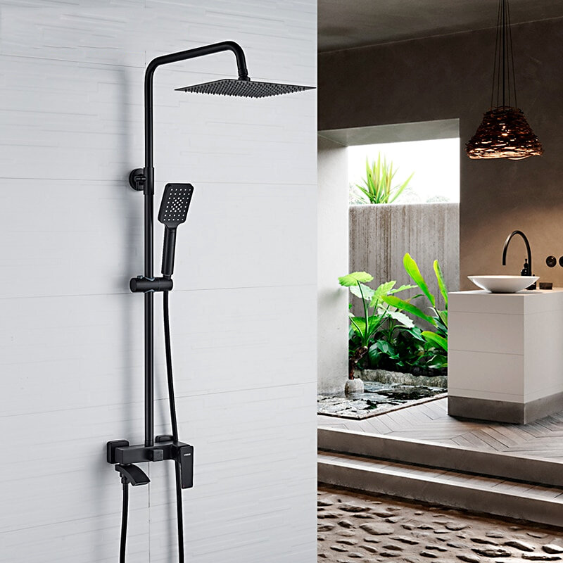 Душевая система с тропическим душем и смесителем Ledeme L2478B