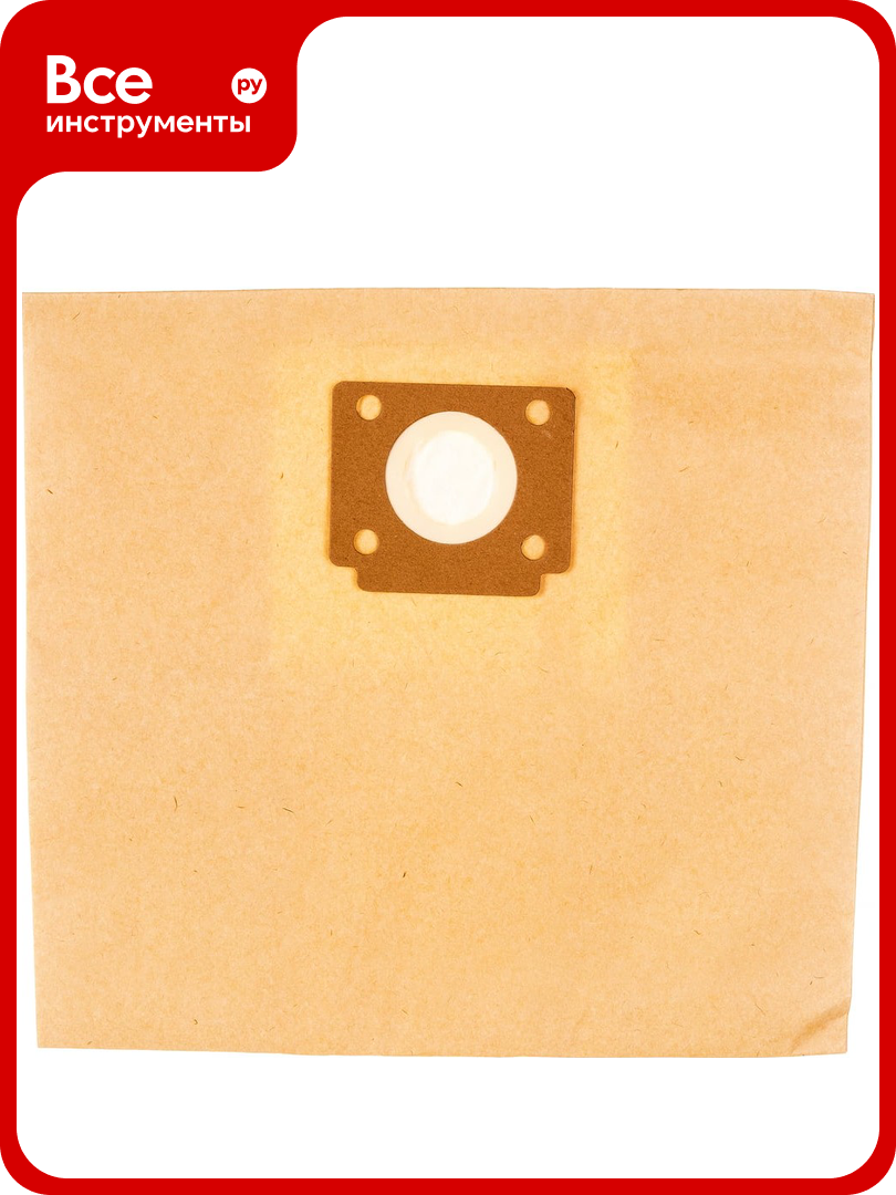 Бумажный мешок для пылесосов 20 л, 25 л, 30 л, 40 л Gigant GGF-01, 20 л