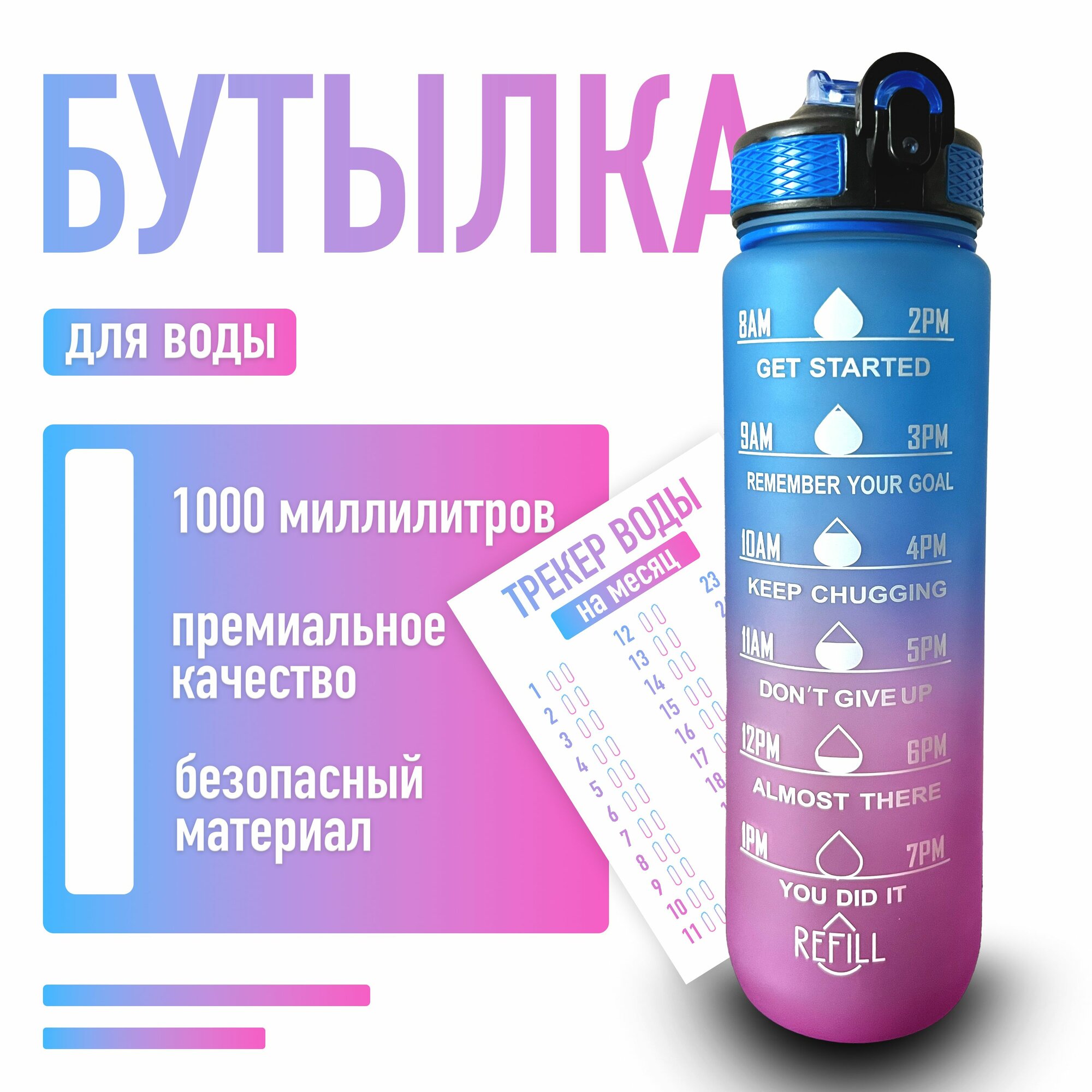Спортивная бутылка.