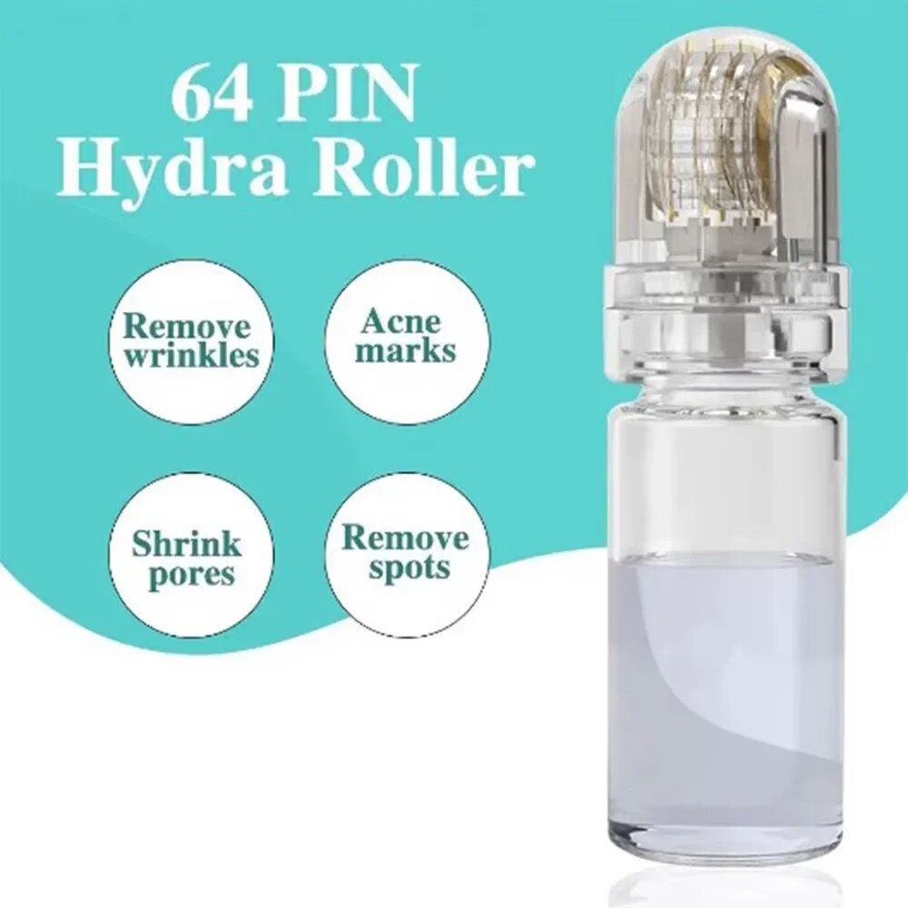 Ролик Hydra 64/20 микротитановые иглы для кожи 0.5 64roller
