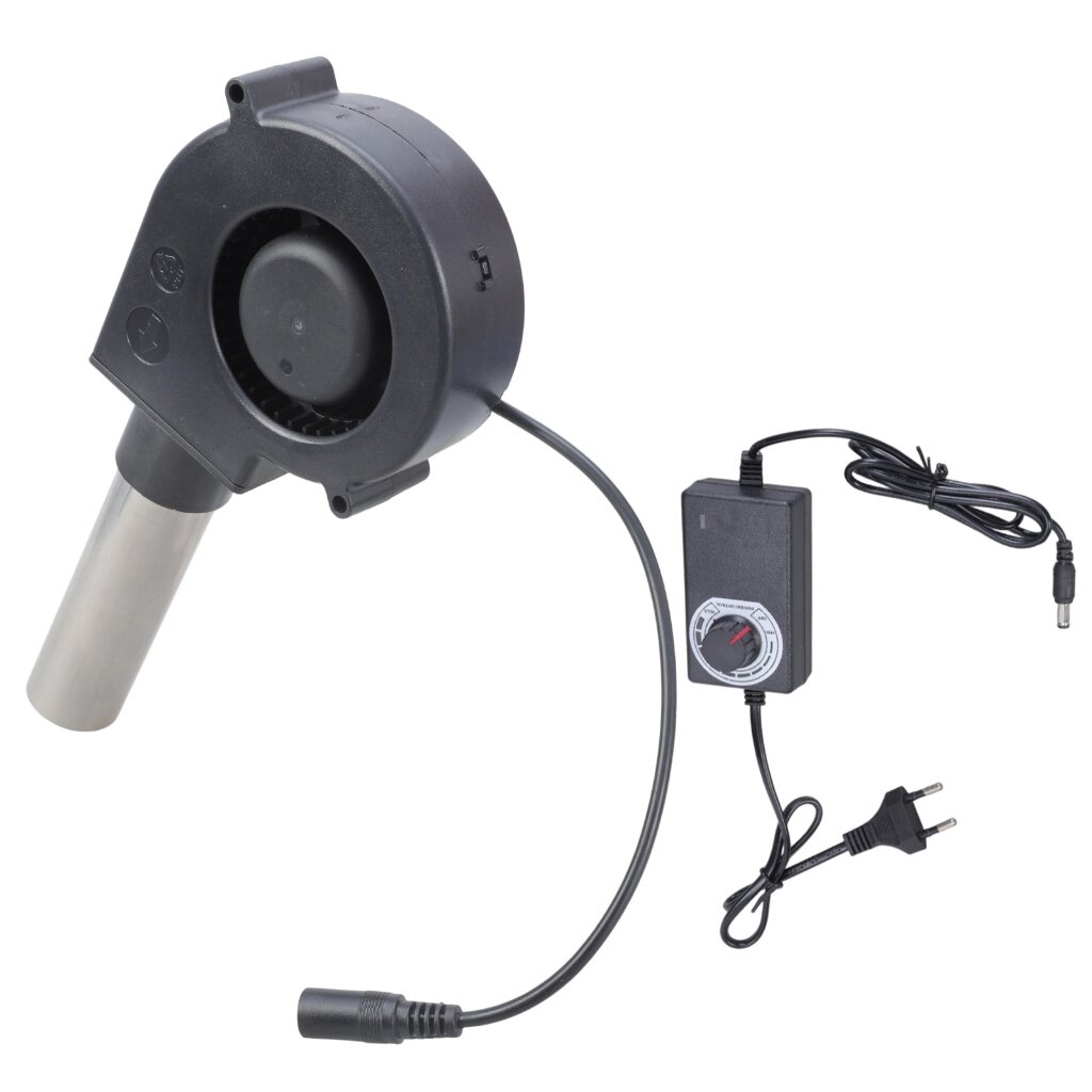 Воздуходувка для BBQ с регулируемой скоростью, центробежная для кемпинга