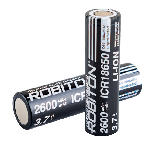 Аккумулятор LI18650 2600mA np (без защиты)