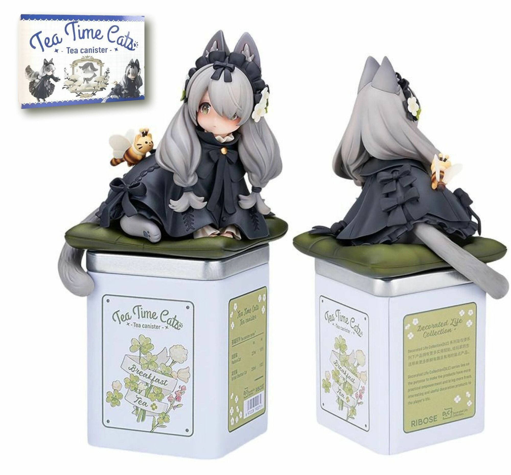 Фигурка Аниме Чайная кошечка / Tea Time Cats (15см) ver A