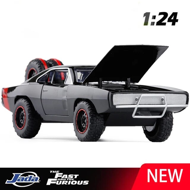 JADA 1:24 DODGE CHARGER R/T Форсаж Литые игрушечные машинки из легкого сплава Модель автомобиля Миниатюрная масштабная модель автомобиля для детей