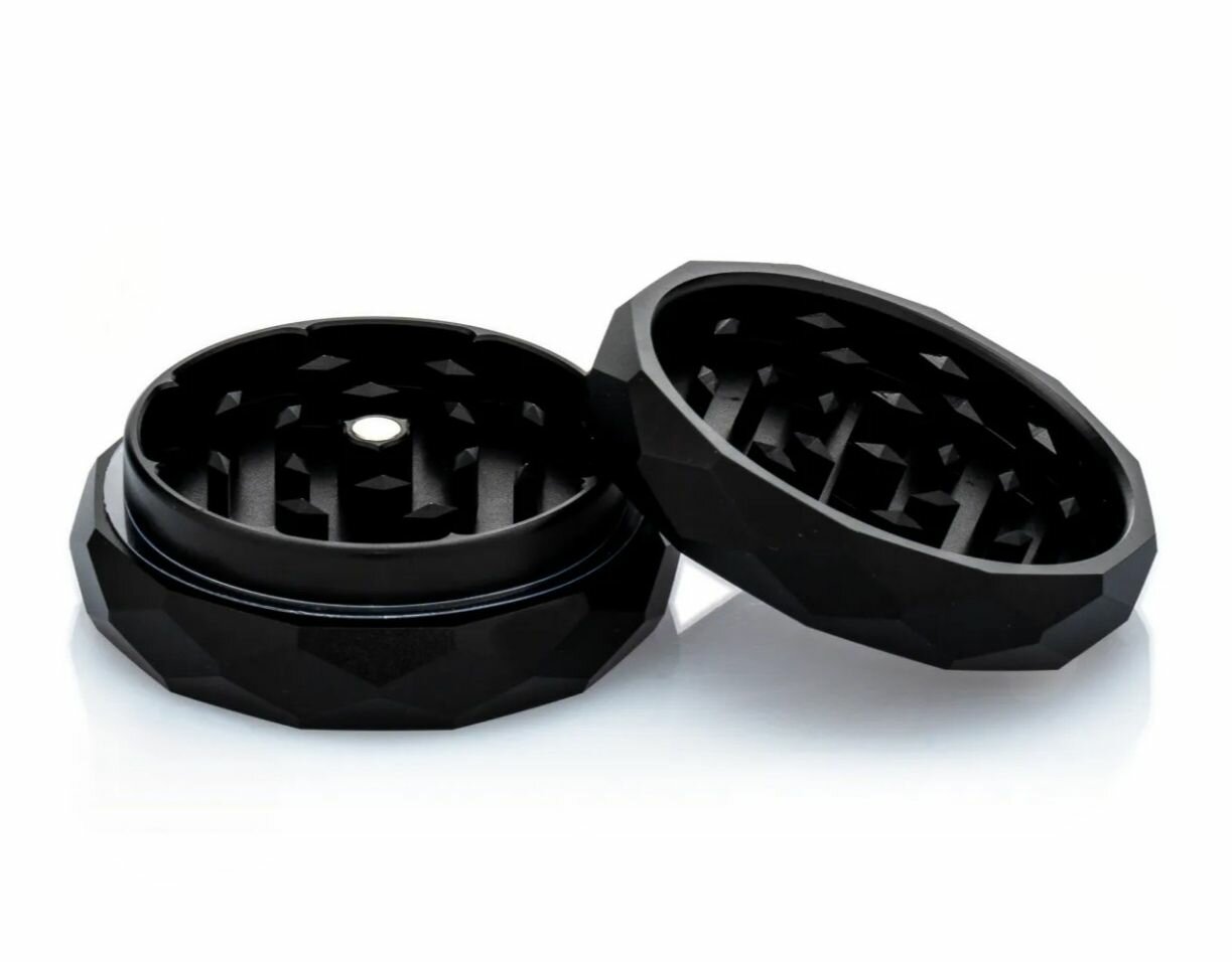 Алмазная мельница для трав Двухслойный Гриндер из алюминиевого сплава