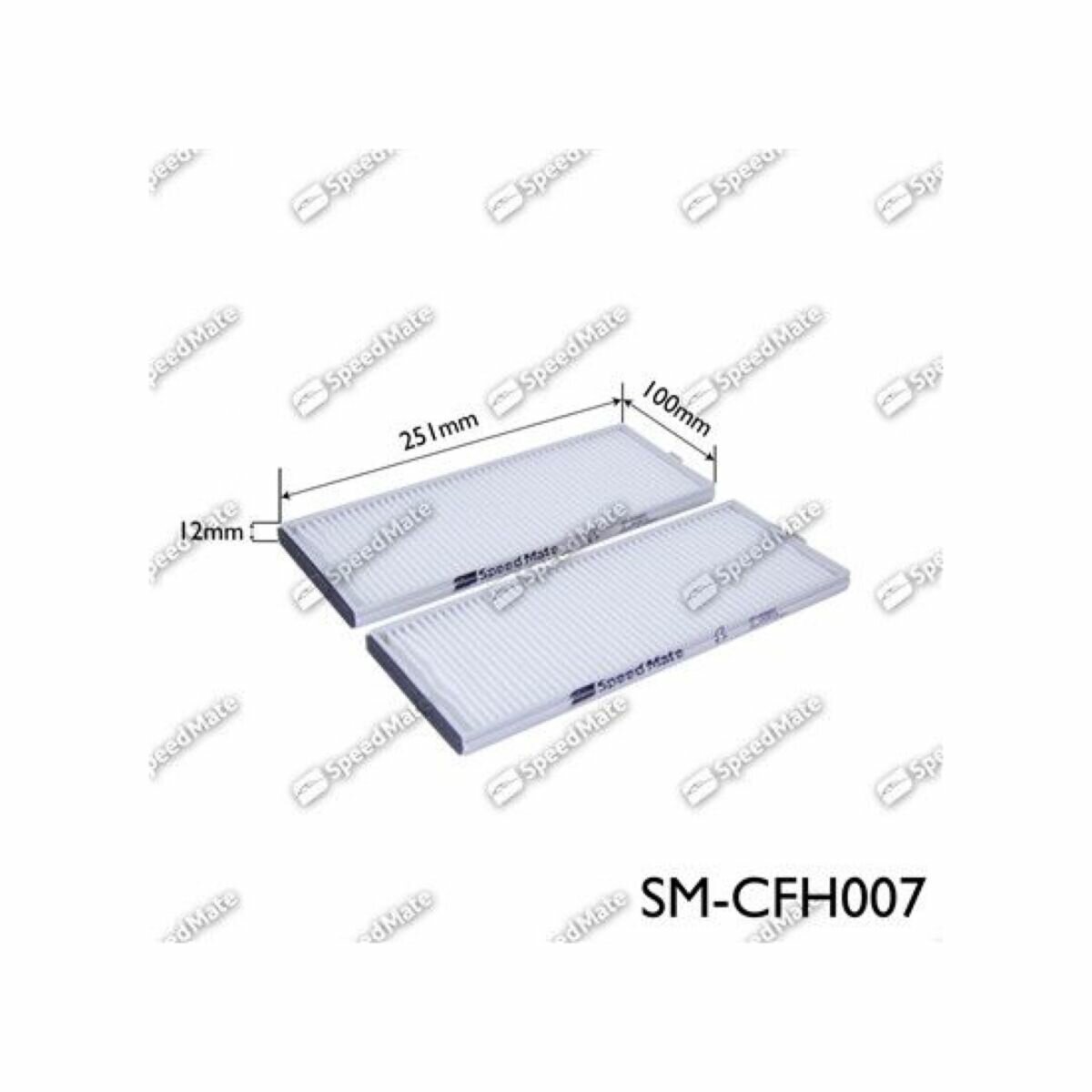 Фильтр Салона Hyundai Accent (Tagaz), Getz (Tb) (-2005)(Speedmate Sm-Cfh007)