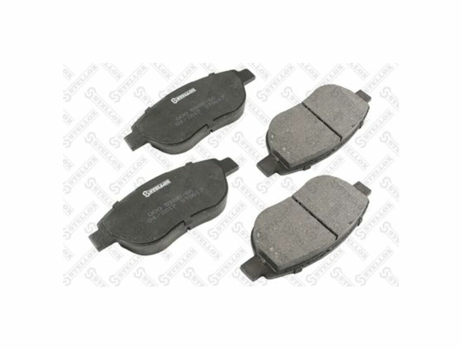 Колодки С Антискрип. пл. fiat Doblo 1.2-1.6I/1.3D-1.9Jtd 01>(Stellox 000538Bsx)
