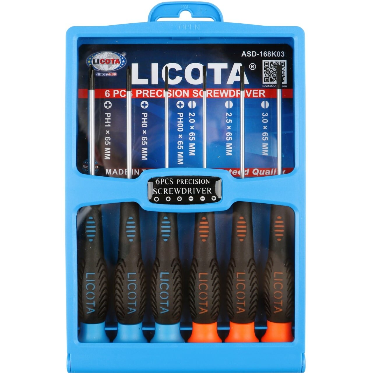 Licota ASD-168K03 Набор отверток для точной механики