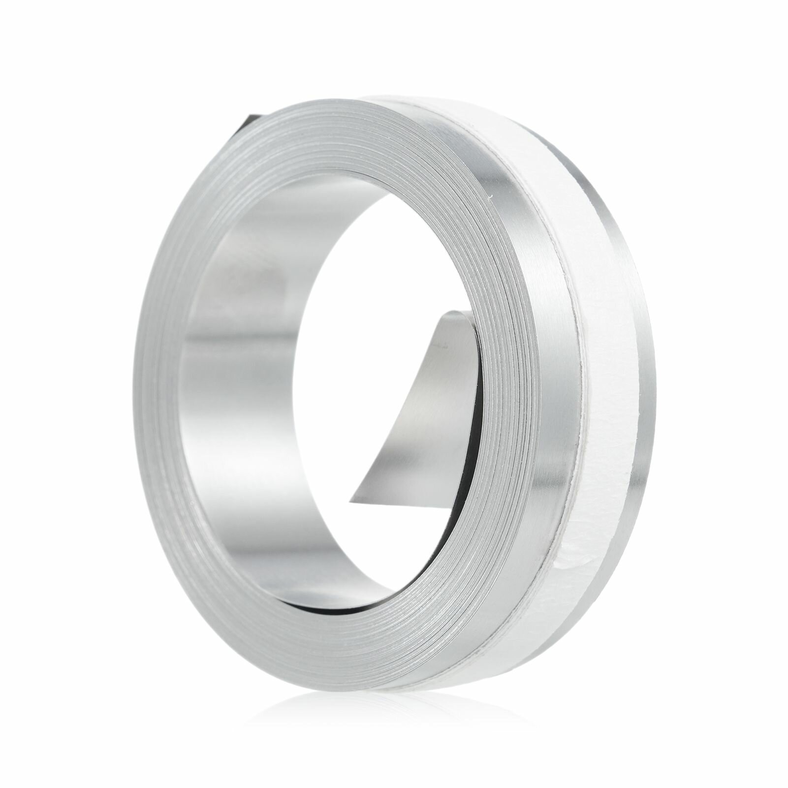 Алюминиевая лента для ручного тиснения 12 мм x 4,8 м для этикетировочных машин DYMO M1011/M11, сменный стержень для этикетировочных машин без клея