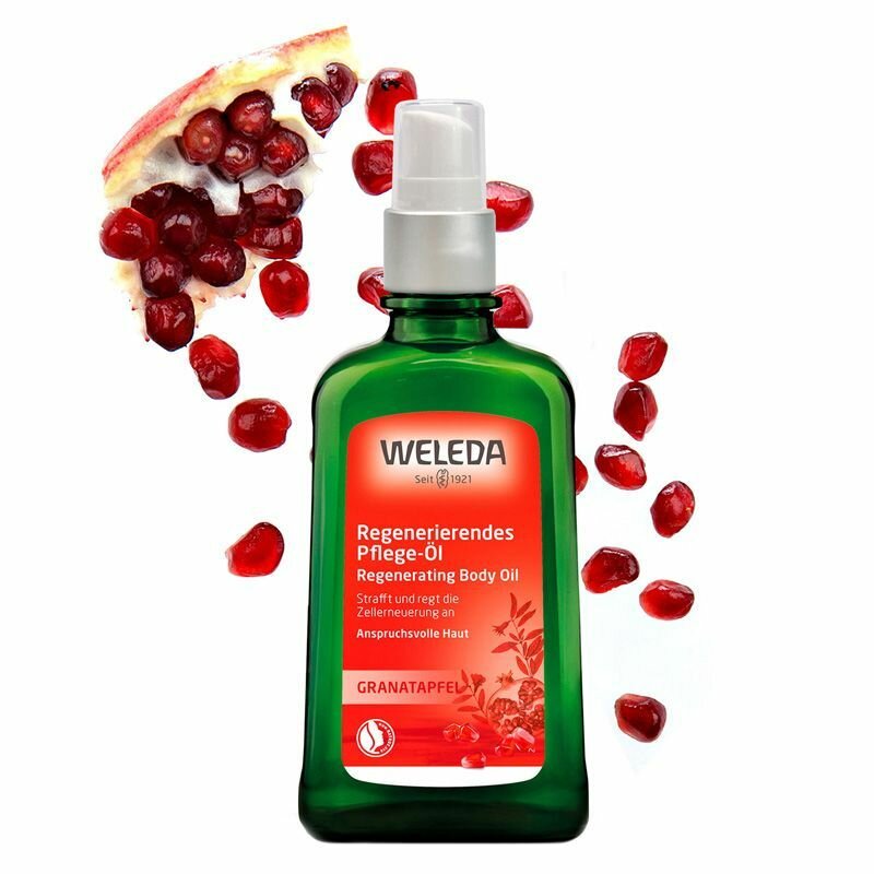 WELEDA Pomegranate Regenerating Oil Гранатовое восстанавливающее масло для тела 100 мл