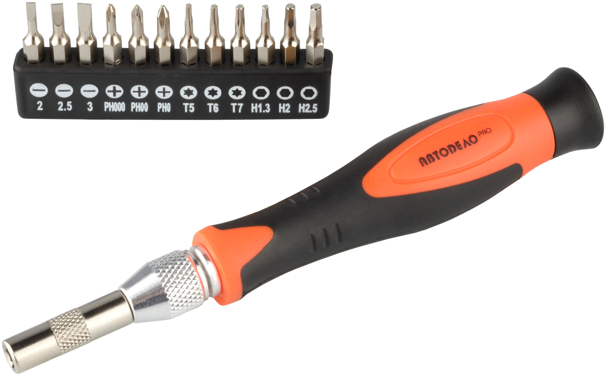 Набор отверток для точных работ 14 предметов, Набор прецизионных отверток АвтоДело PRO 36737