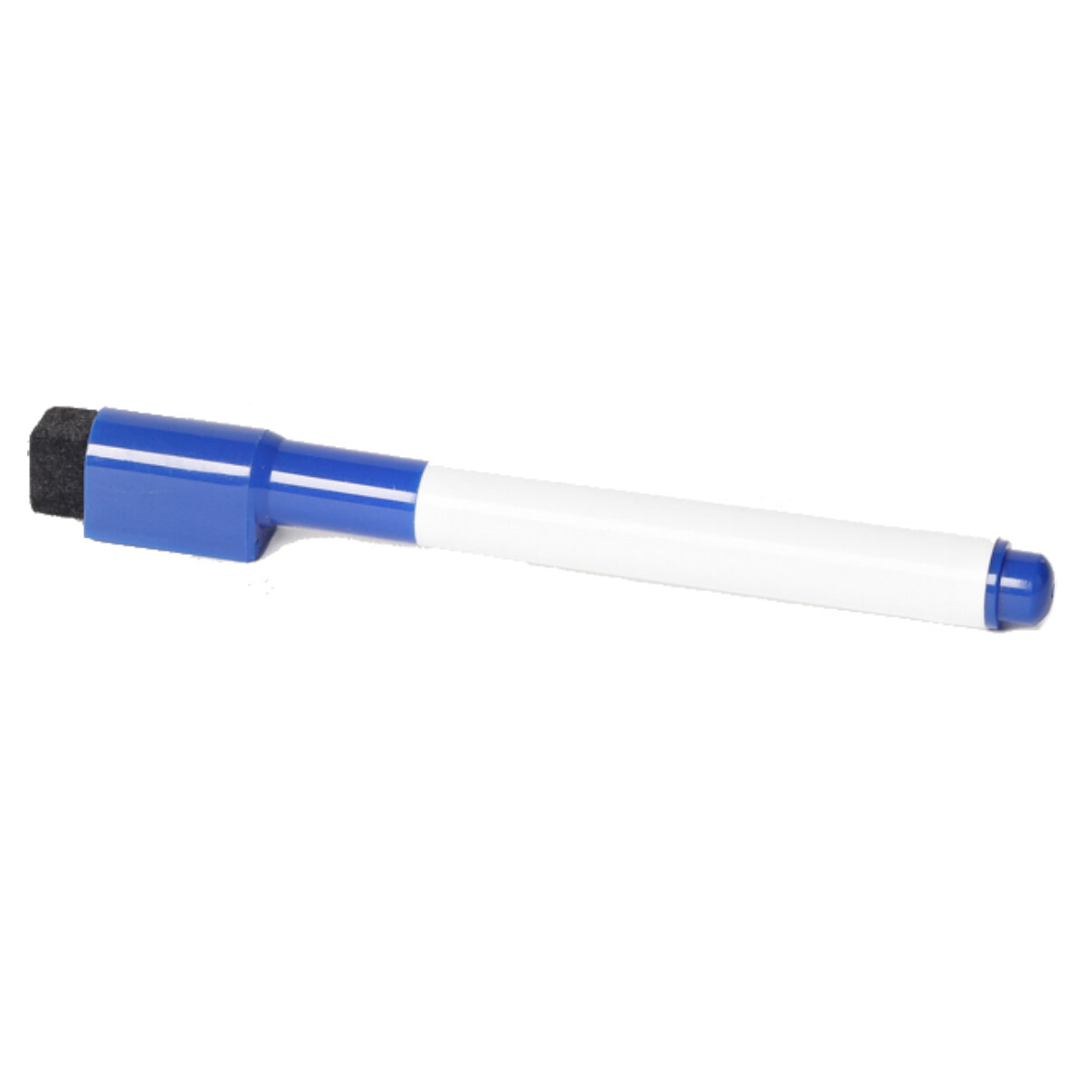 Маркер стираемый Mad Guy синий, пластиковый корпус, губка на колпачке