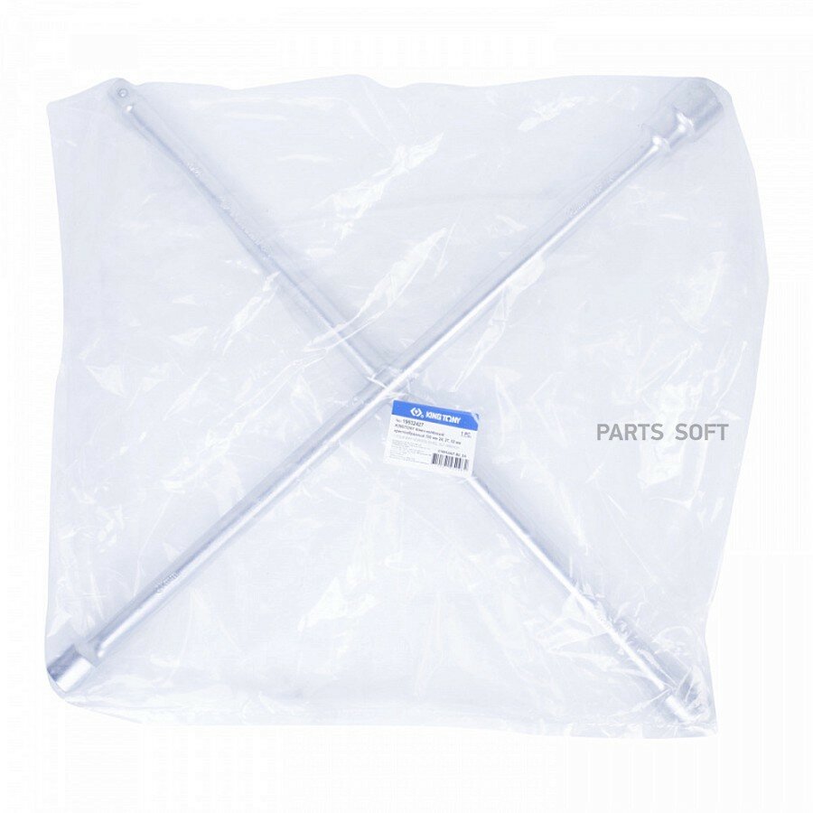 Ключ балонный колесный крестообразный, 700 мм, 24, 27, 32 мм от официального дистрибьютора, KING TONY, артикул 19932427