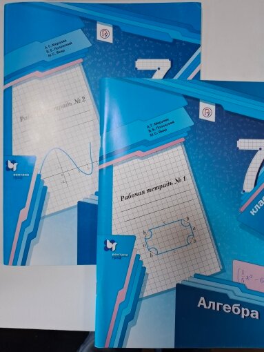 РабТетрадь 7кл ФГОС Мерзляк А. Г, Полонский В. Б, Якир М. С. Алгебра Ч.1 и 2 комплект.