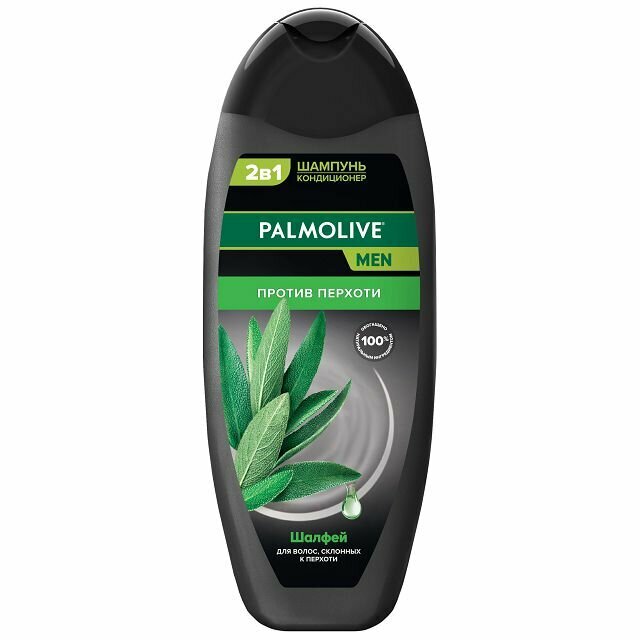 PALMOLIVE Men 2в1 против перхоти шампунь и кондиционер 450 мл для мужчин ухода за волосами