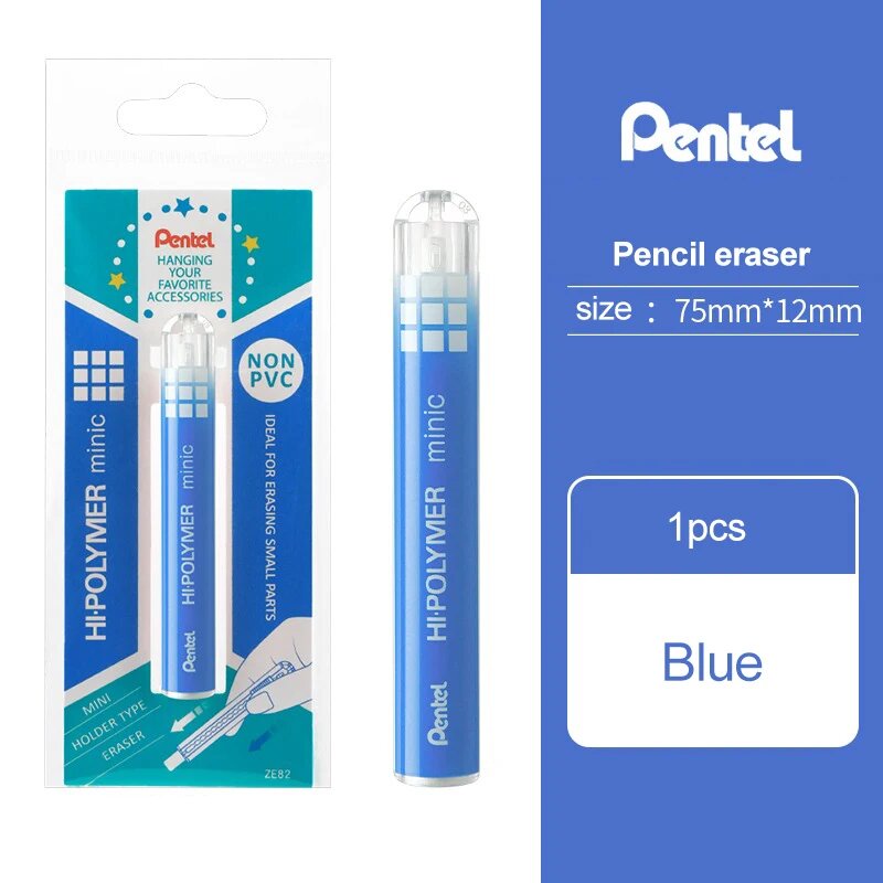 Ручка-карандаш Pentel ZE82 Синий, 1pcs Blue