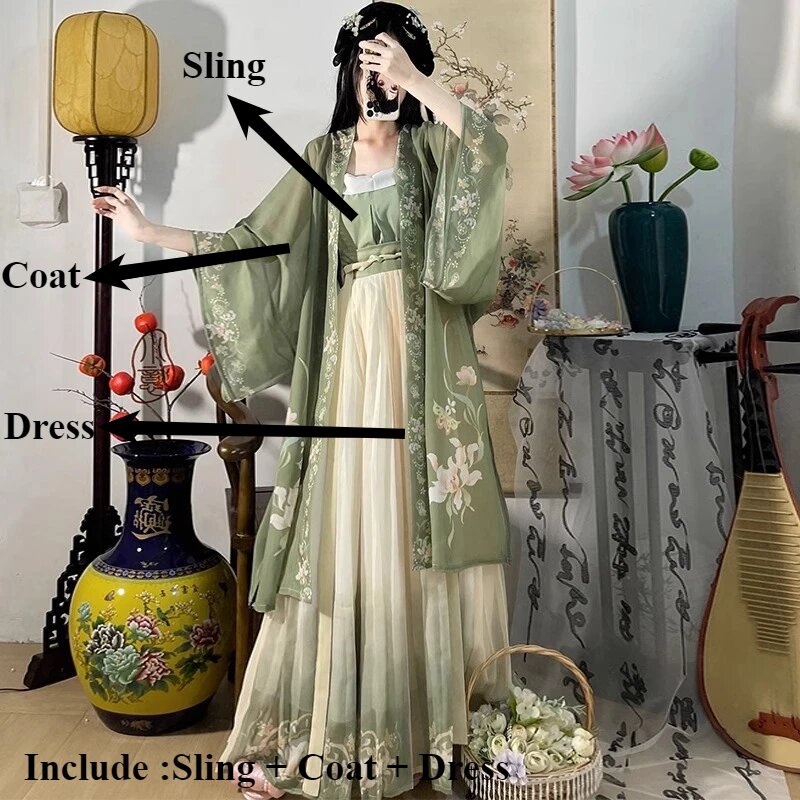 Женское платье ханьфу Bueifet М, Sling Coat Dress