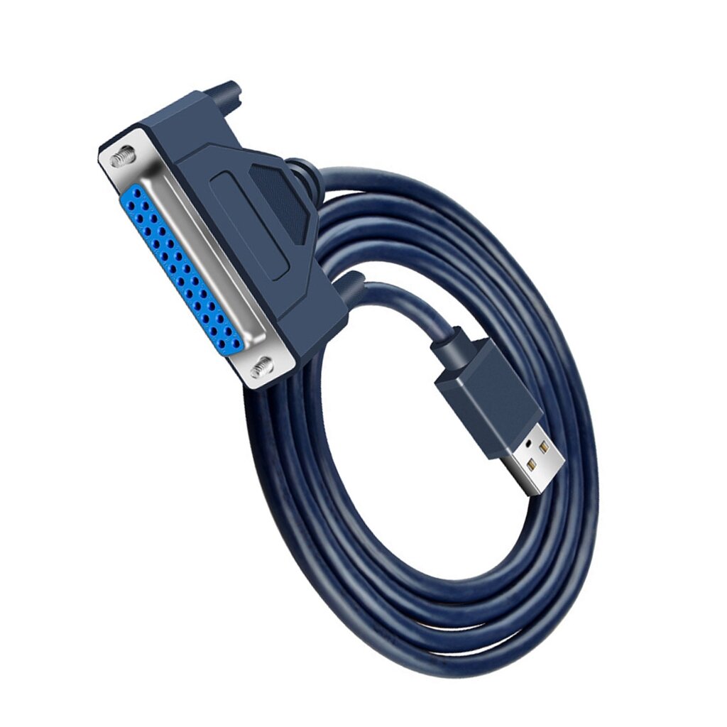 Кабель параллельного порта usb с 25 отверстиями USB2.0 кабель-адаптер для передачи данных DB25