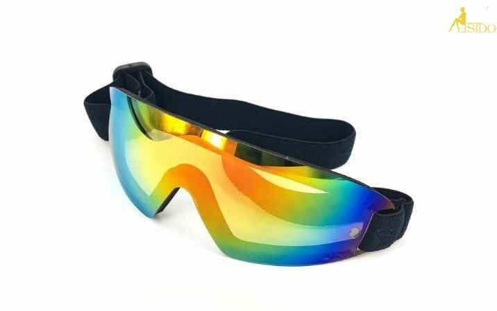 Парашютные очки TopSport red mirror S2