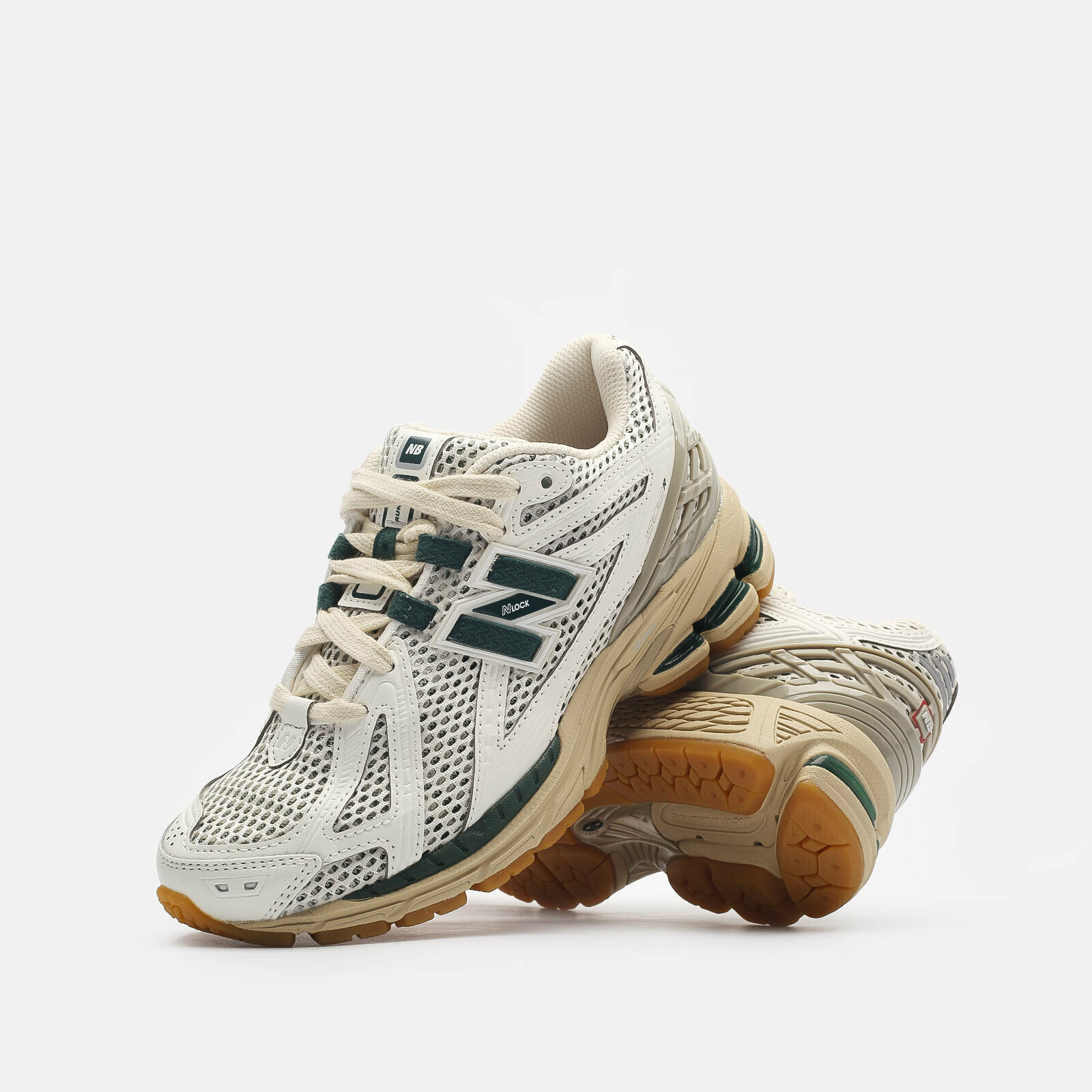 Кроссовки 1906R "White Green Cream"