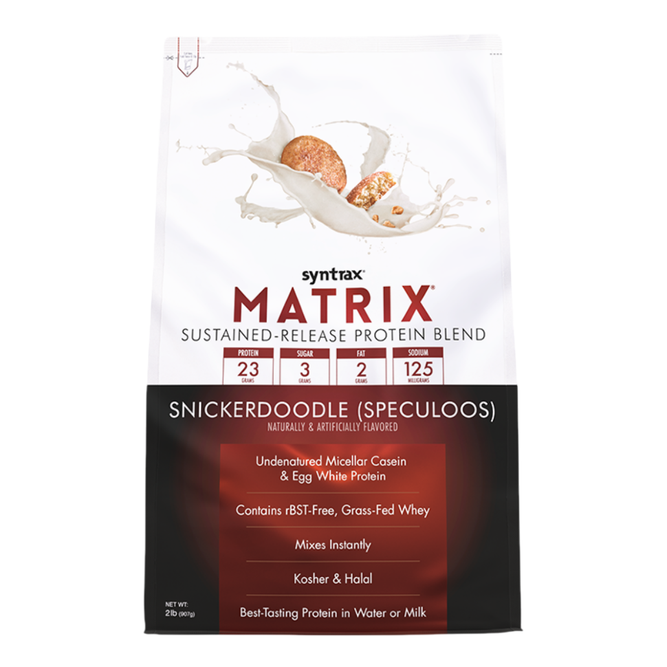 Протеин многокомпонентный Syntrax Matrix, 907 г (2lb) овсяные печенья