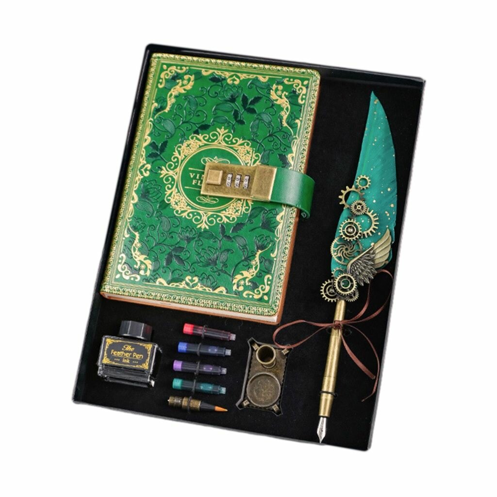 Чехол для блокнота из искусственной кожи с замком