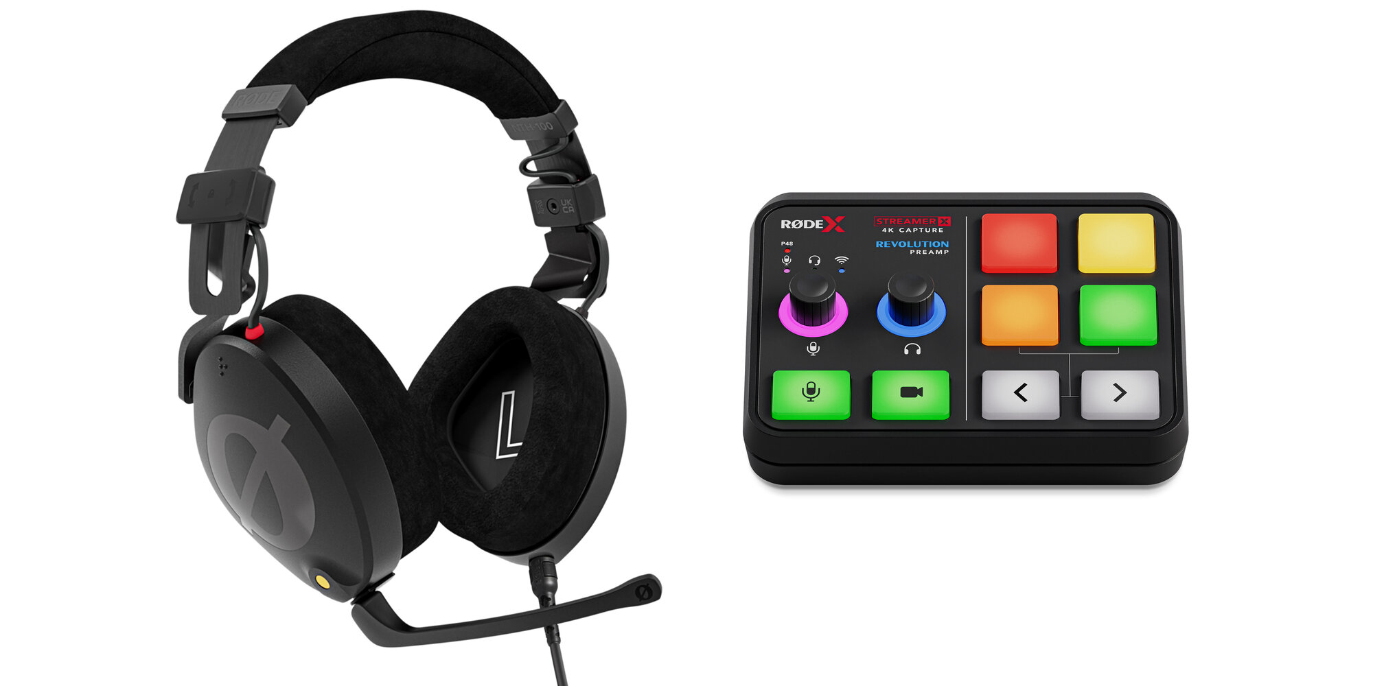 Комплект для звукозаписи Rode STREAMER X / NTH100M