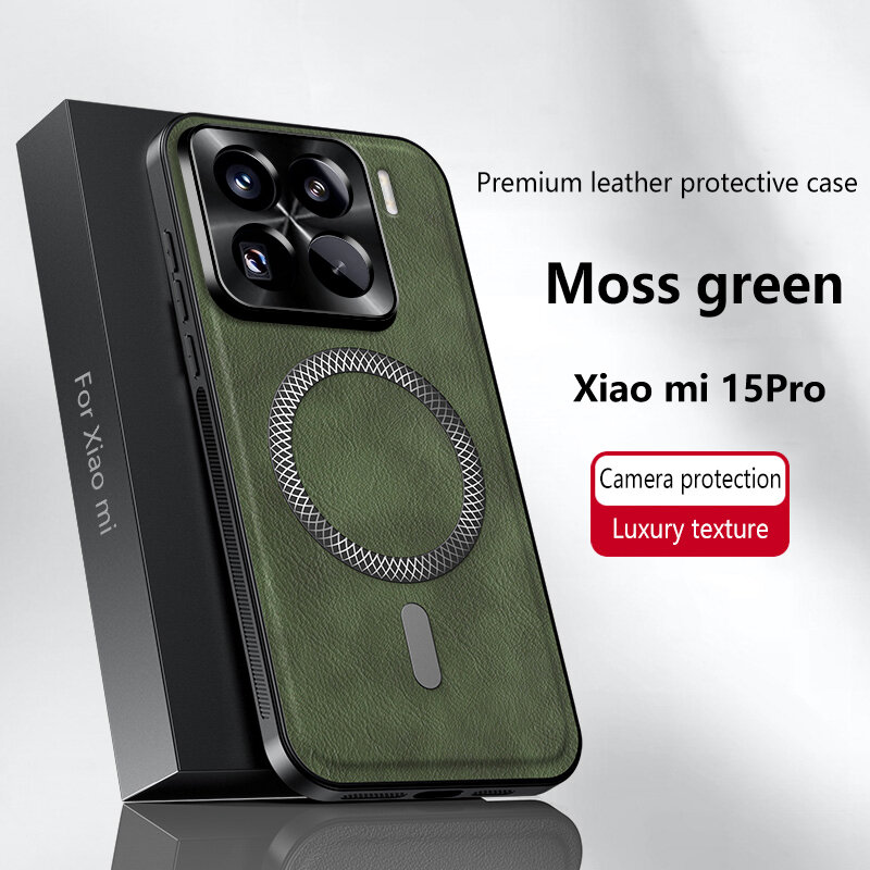 Подходит для Xiaomi 15 Pro/Сяоми 15 Про Чехлы для телефонов, soft touch, чехол-кардиомонитор, резина, пластик, защита камеры, ударопрочный, усиленные углы, Xiaomi, Xiaomi 15 Pro, green