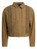 Куртка KAPITAL Pleated studded jacket, размер 50, brown