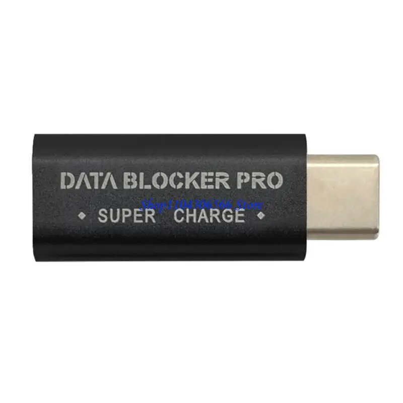 Data Blocker Pro USB-C, черный - блокиратор данных и зарядка