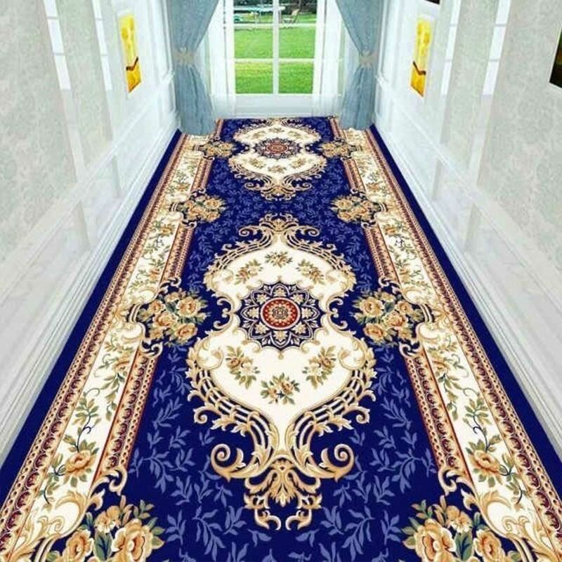 Китайским классическим узором для коридора, отельное ковровое покрытие , можно обрезать.100cmширокийx500cmдлинный