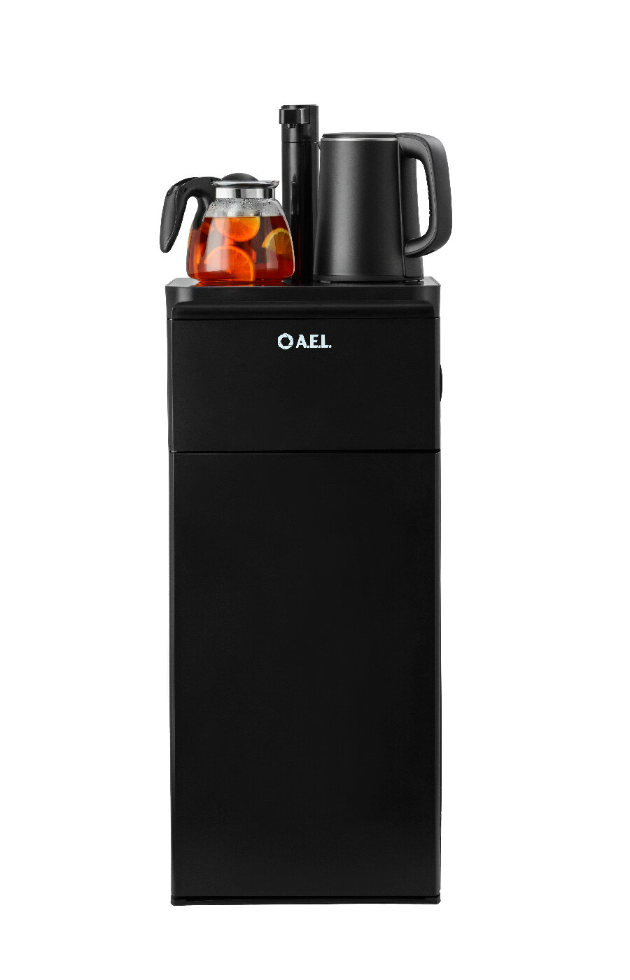 Кулер с чайным столиком Тиабар LK-AEL-53a с горячей водой и водой комнатной температуры. Гарантия 12мес.