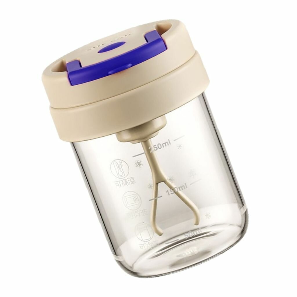 Автоматический Электрический Миксер С Мотором 7000 об /мин Для напитков Портативный Блендер Для Протеиновых Коктейлей И Офисного использования