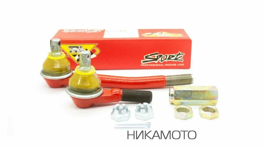 Трек REST116 Наконечник тяги рулевой ВАЗ 2101-2107 правый (длинный+короткий) "TRS" с крепежом и скруткой