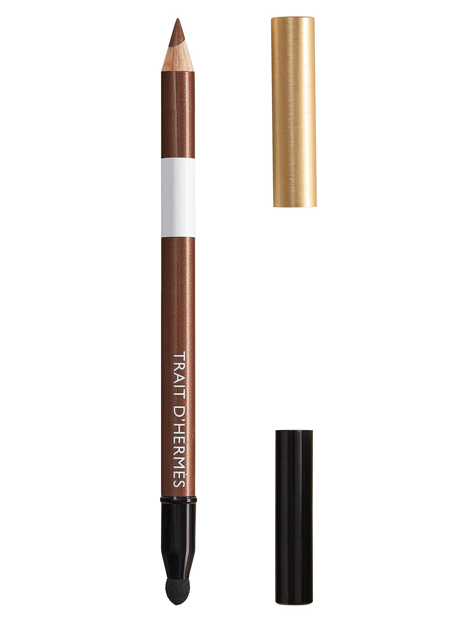 Карандаш для глаз HERMÈS Trait d’Hermès 1.2 г | Кремовый, стойкий | С растушёвкой |Тон 73 Marron Glacé