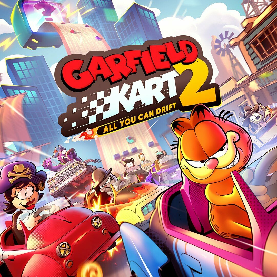 Игра Garfield Kart 2 - All You Can Drift для Xbox - Цифровой код для Microsoft Store